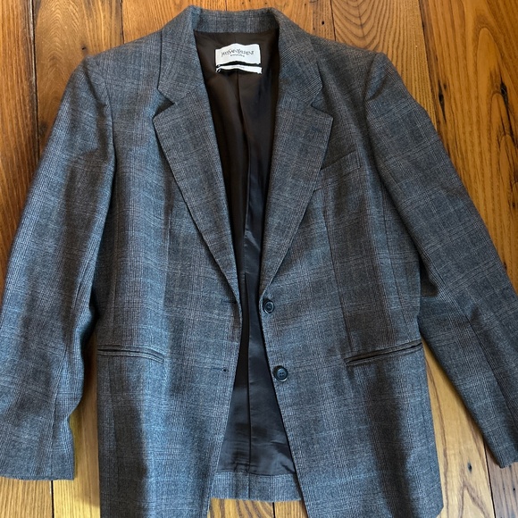 Yves Saint Laurent | Jackets & Coats | Ysl Blazer 46 | Poshmark